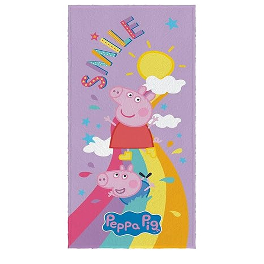 Toalha Lepper Felpuda Estampa Peppa Pig